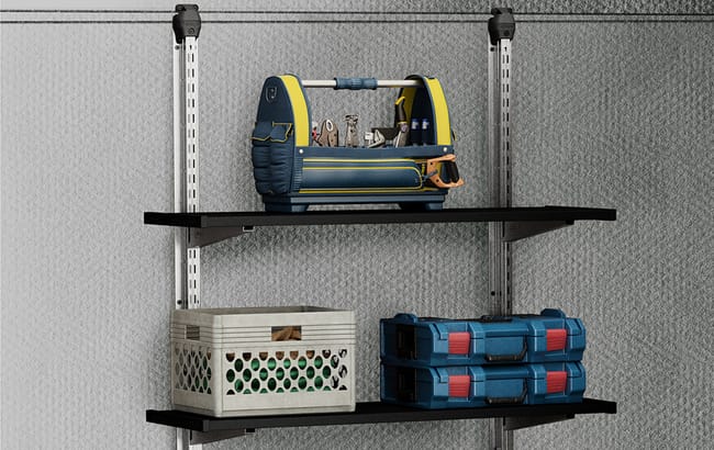 Black Shelf Kit 40 for Storage Sheds - Keter US