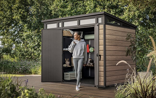 Signature Shed 9x7ft - Ashwood Brown