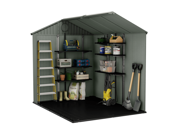 Darwin Shed 6x8ft - Green