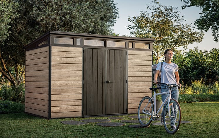 Signature Shed 11x7ft - Ashwood Brown