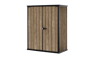 Signature High Store Storage Cabinet - Ashwood Brown